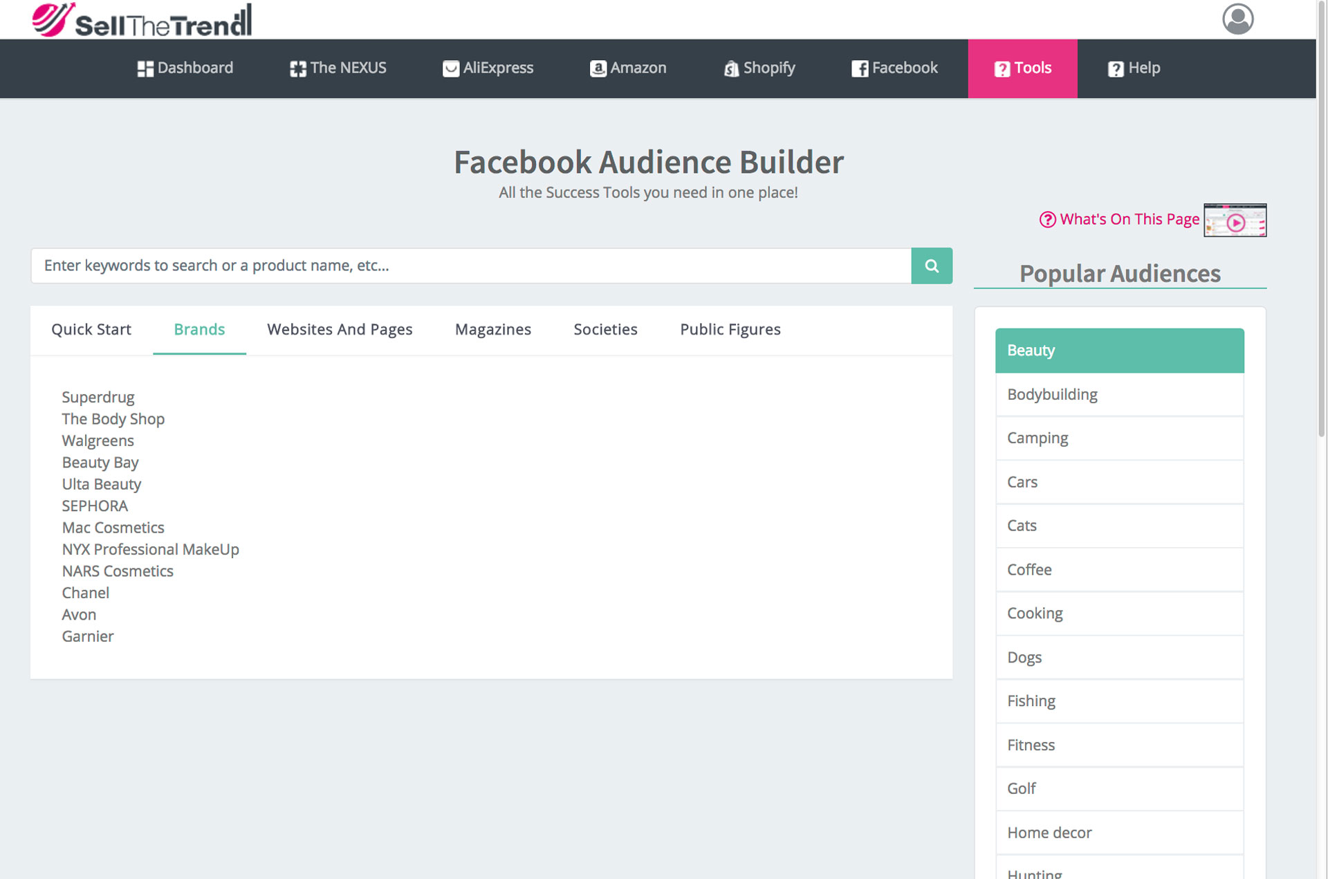 Sell The Trend | Dropshipping A.I. Product Discovery App